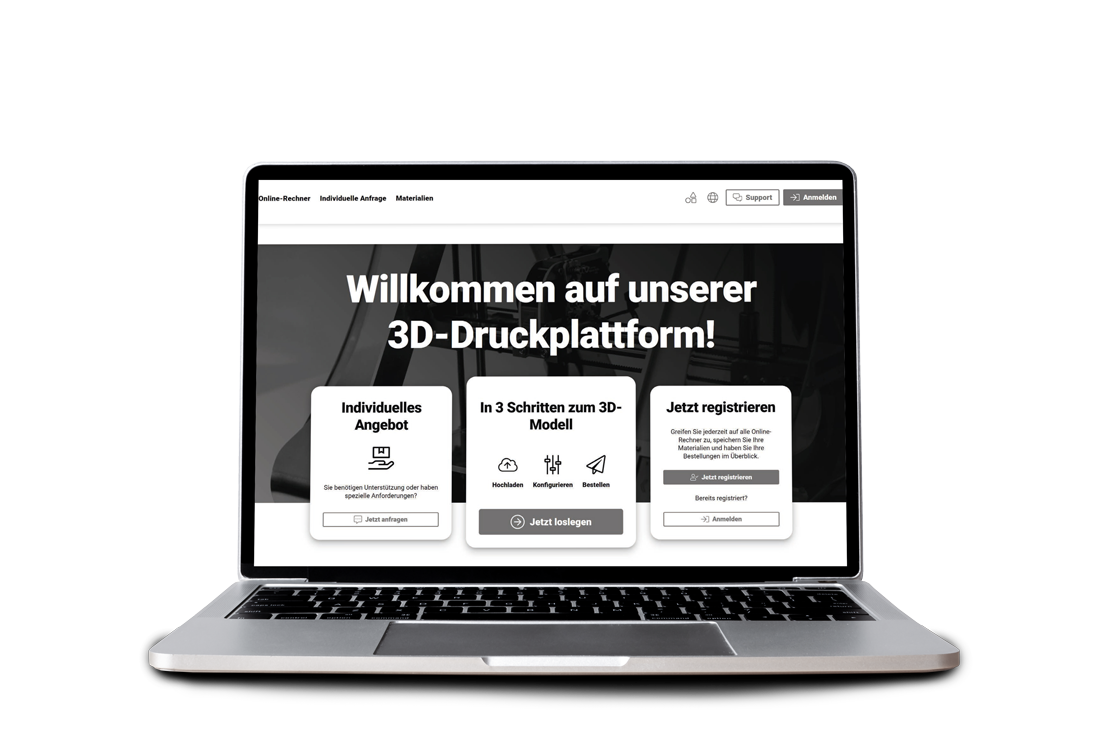 Individuelle Bauteile: 3D-Druck